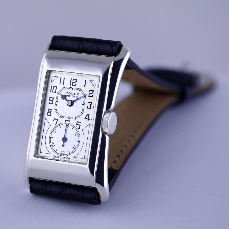 Rolex Prince Brancard, Art Deco, Silver, 1930 at 1stDibs | rolex prince ...