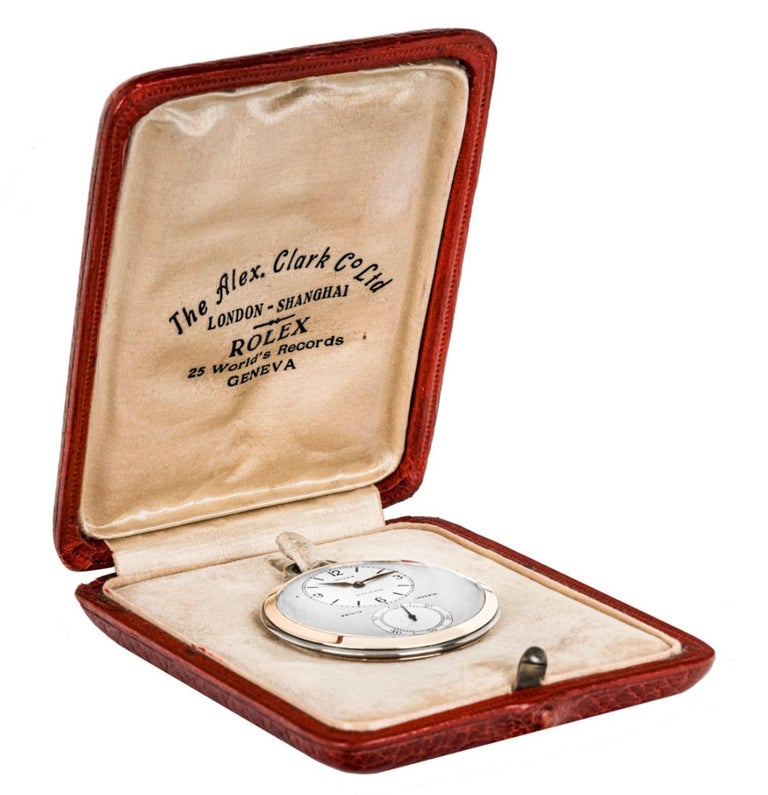 Rolex Prince Imperial Observatory Quality Bi-Colour Gold Dress Pocket ...