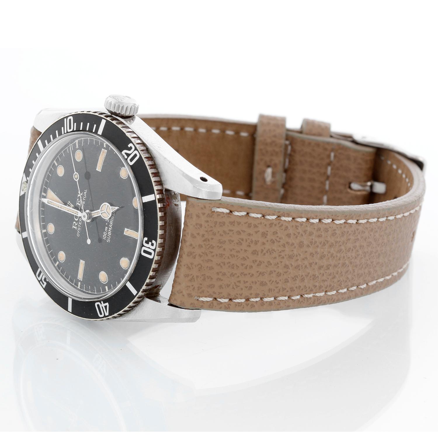Rolex Rare Stainless Steel " James Bond " Small Crown Submariner Ref ...
