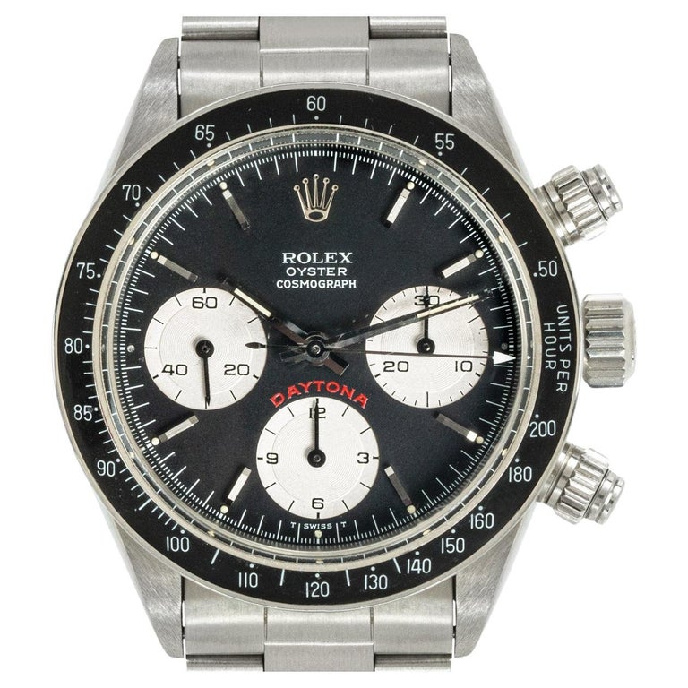 Rolex Rare Vintage Daytona Big Red Dial 6263 For Sale at 1stDibs