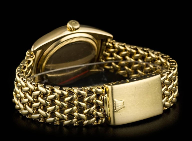 Rolex Rare Vintage Semi Bubble Back Oyster Perpetual Coin Edge Bezel ...