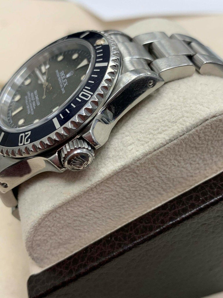 Rolex Sea Dweller 16660 Black Stardust Rare MK3 Dial Stainless Steel ...