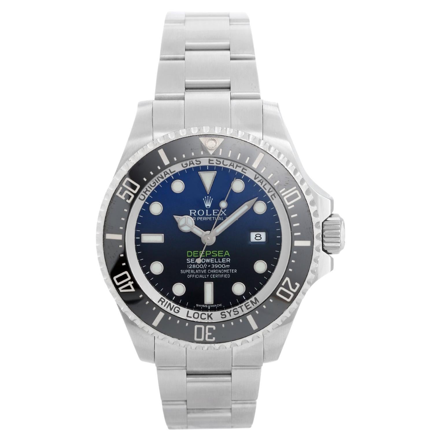 Rolex Deepsea Sea-Dweller 116660 Stainless Steel Deep Blue Dial Men's ...