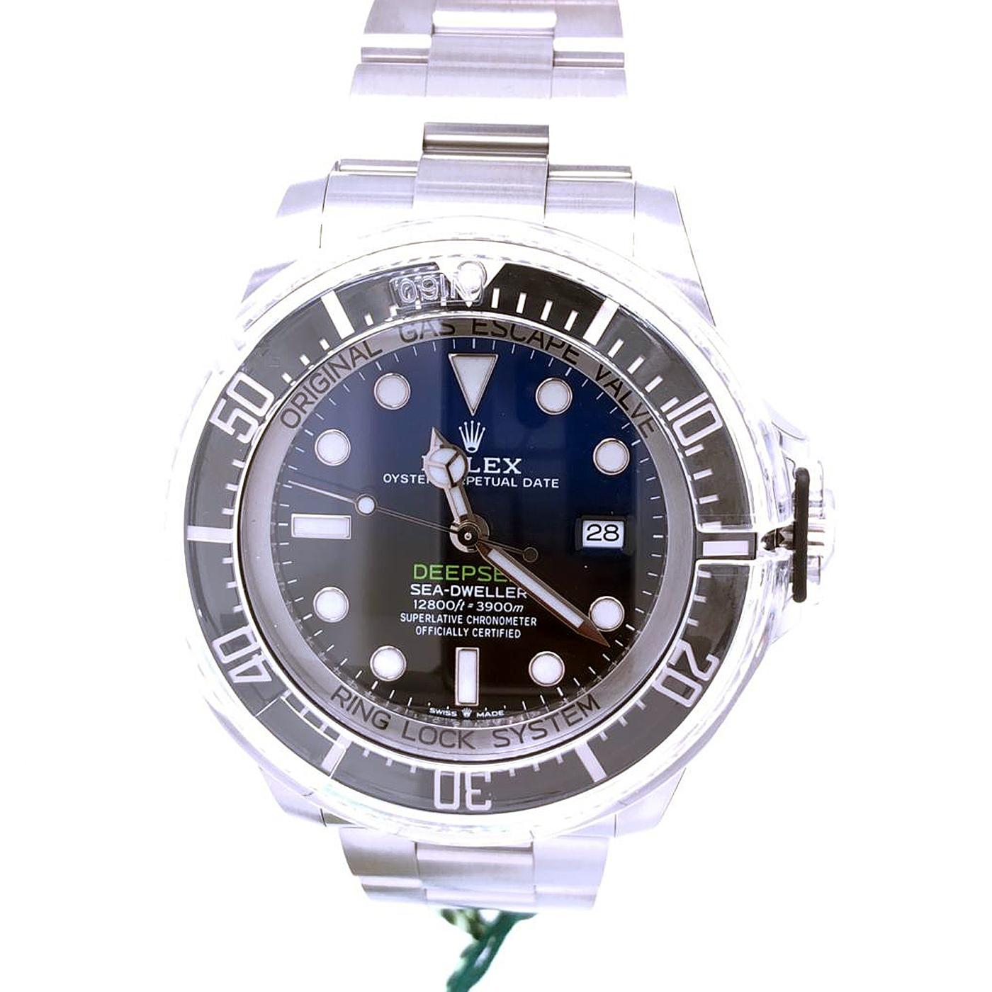 Rolex Sea-Dweller Deepsea James Cameron Oyster Deep Blue Black Watch ...