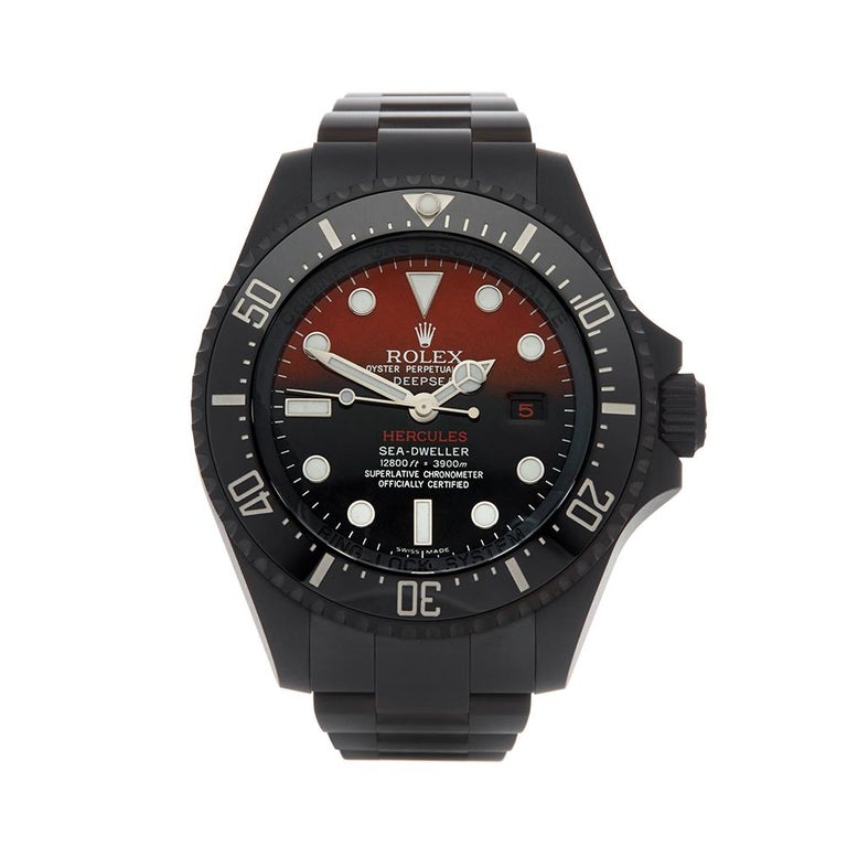 Rolex Sea-Dweller Hercules Custom DLC Coated Stainless Steel 116660 at ...