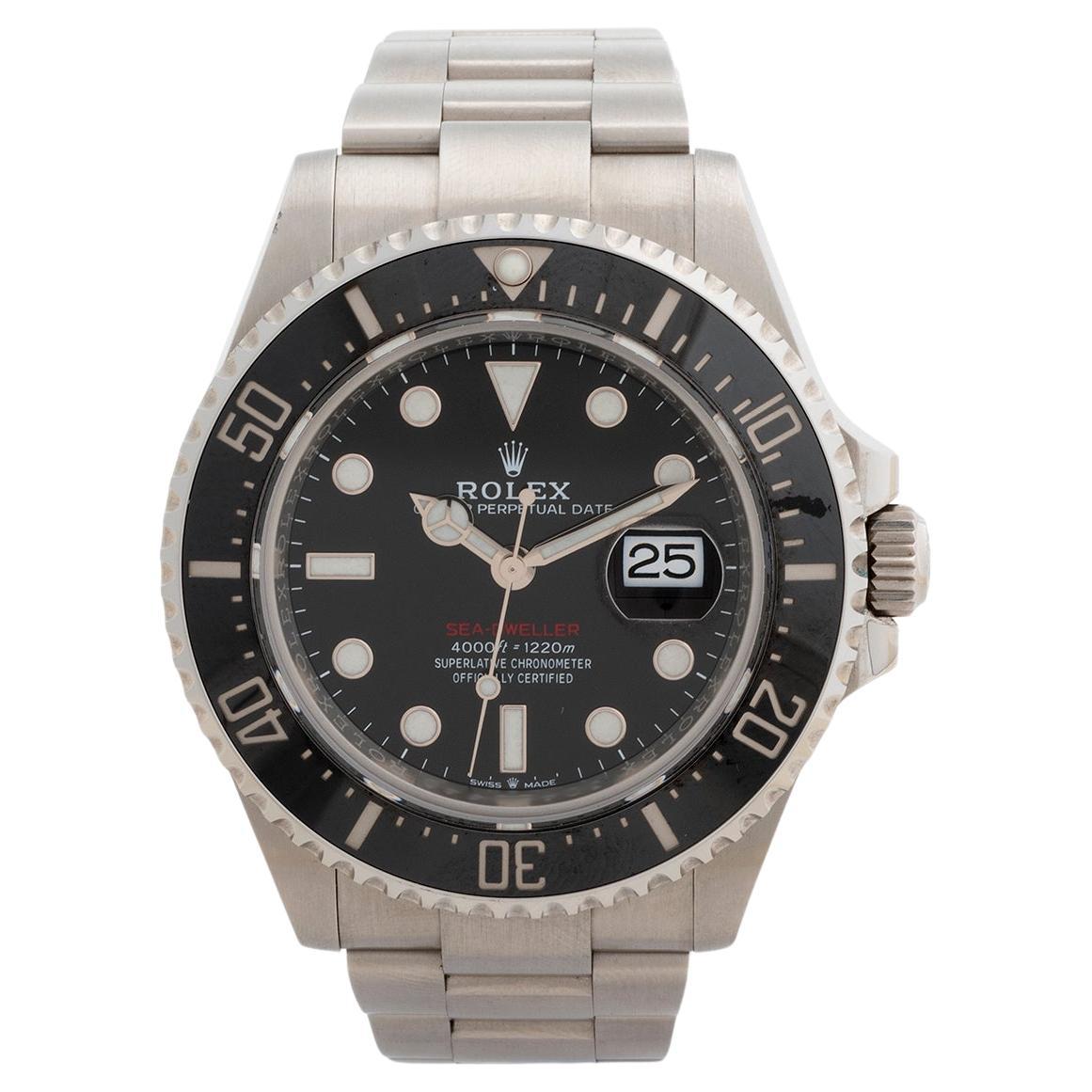 Rolex Seadweller 'Anniversary' Ref 126600. 43mm, Yr 2022, Complete Set ...