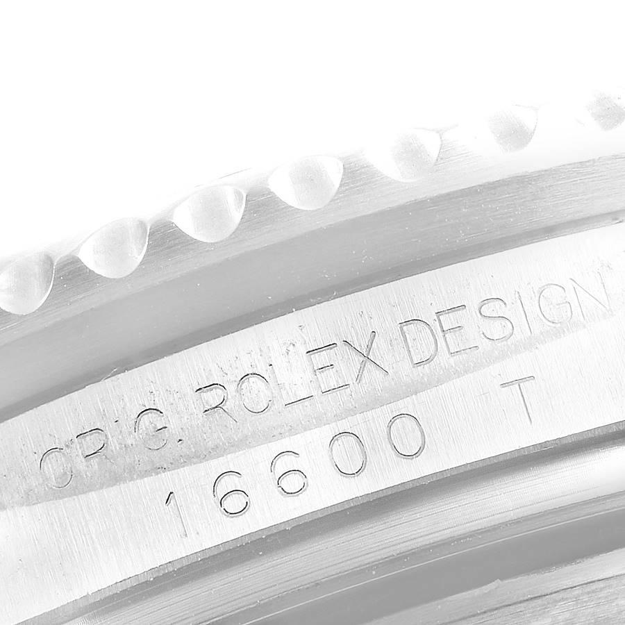 Rolex Seadweller Black Dial Steel Mens Watch 16600 Box Papers For Sale ...