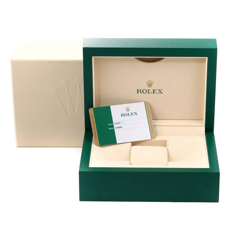 Rolex Oyster Perpetual Automatic Steel Mens Watch 124300 Box Card For ...