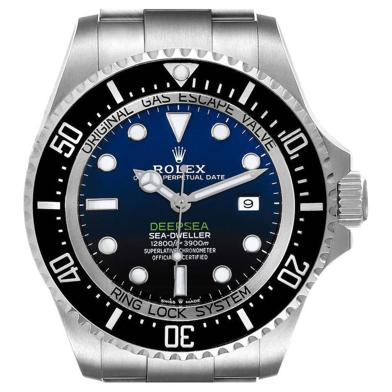 Rolex Seadweller Deepsea 44 Cameron D-Blue Dial Mens Watch 126660 Box ...