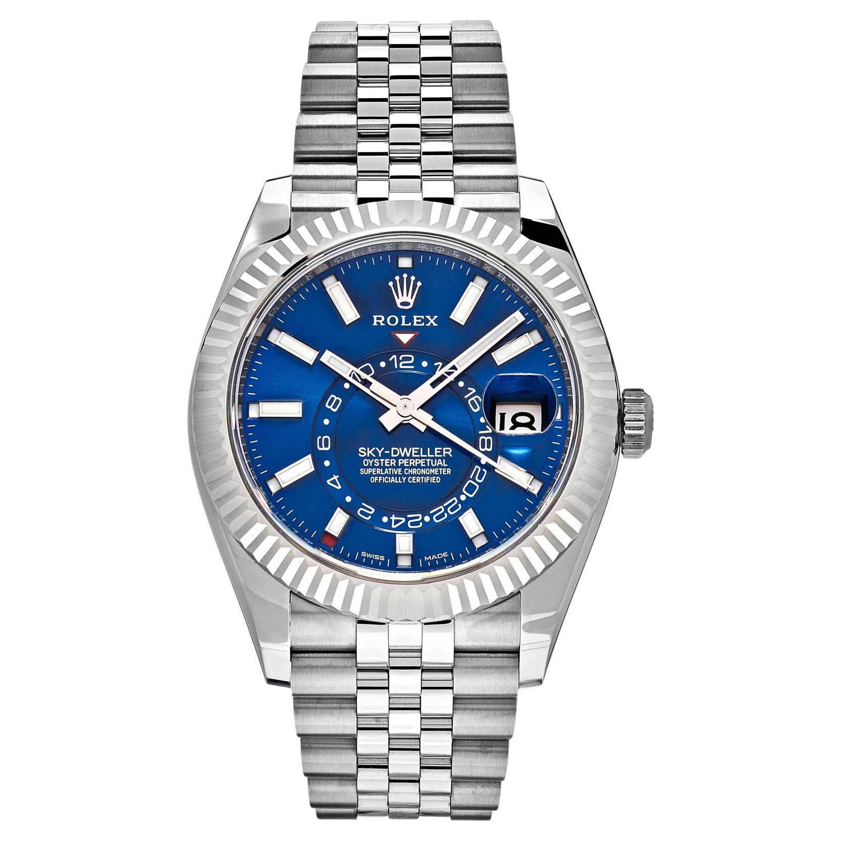Cool Stainless Steel Sky Dweller Images