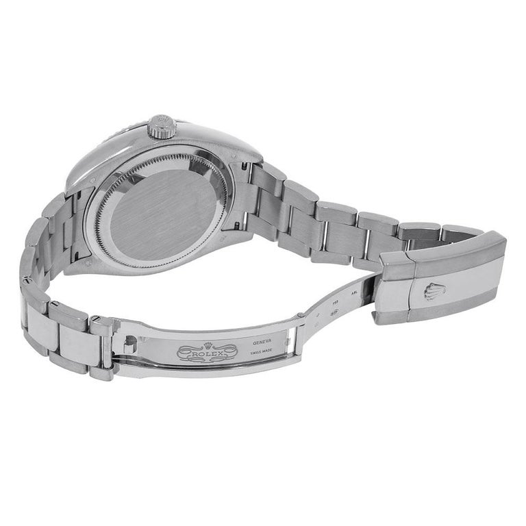 Rolex Sky-Dweller Stainless-Steel Blue Dual Time Zone Watch 326934 at ...