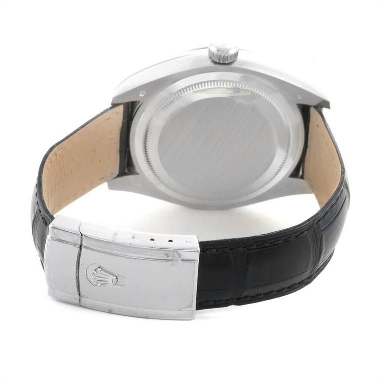 Rolex Sky-Dweller White Gold Black Dial Men's Watch 326139 Box Card For ...