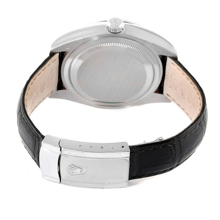 Rolex Sky-Dweller White Gold Black Dial Mens Watch 326139 Unworn For ...