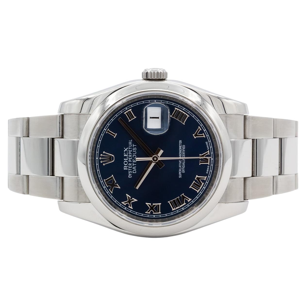 Rolex Datejust 36 NOS Stainless Steel 116200 at 1stDibs