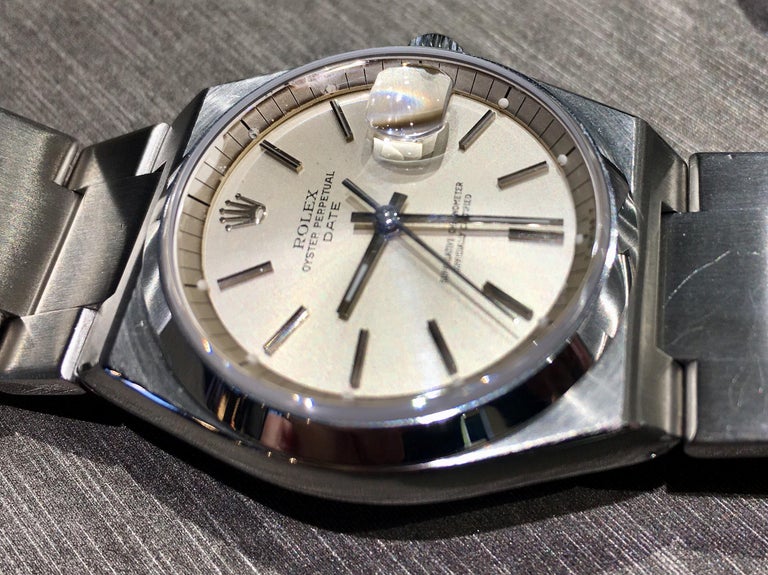 Rolex Stainless Steel Datejust Oyster Perpetual wristwatch Ref 1530 ...