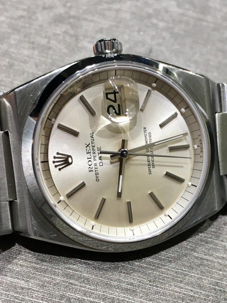 Rolex Stainless Steel Datejust Oyster Perpetual wristwatch Ref 1530 ...