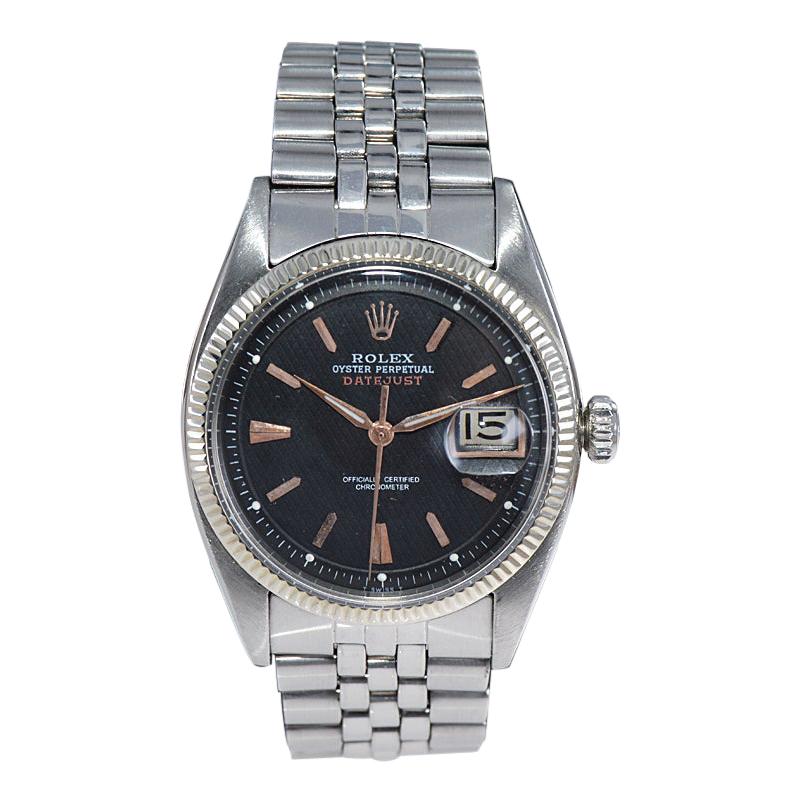 Rolex Stainless Steel with Rare Full Size Bubble Back Movement from ...