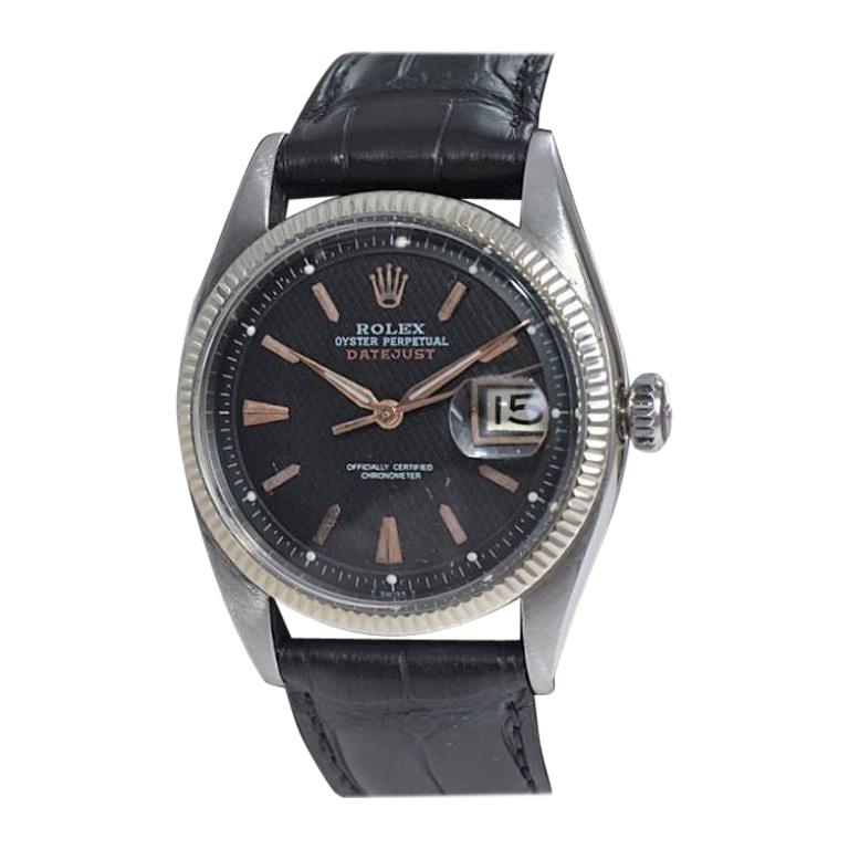 Rolex Stainless Steel with Rare Full Size Bubble Back Movement from ...