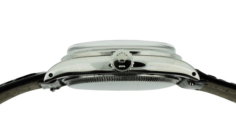 Rolex Stainless Steel Oyster Precision Index Bezel Watch from 1952 at ...