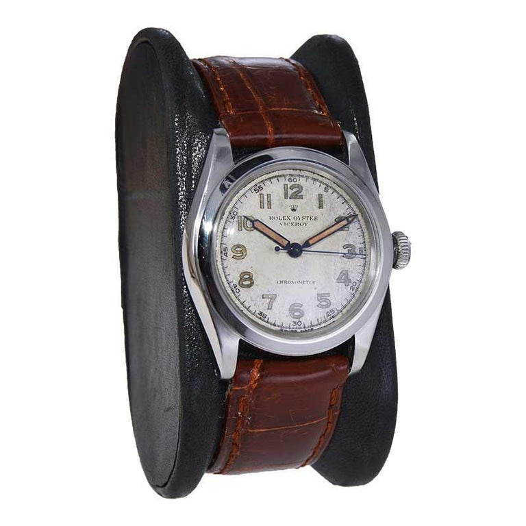 Rolex Stainless Steel Viceroy with Original Luminous Dial from 1941 For ...