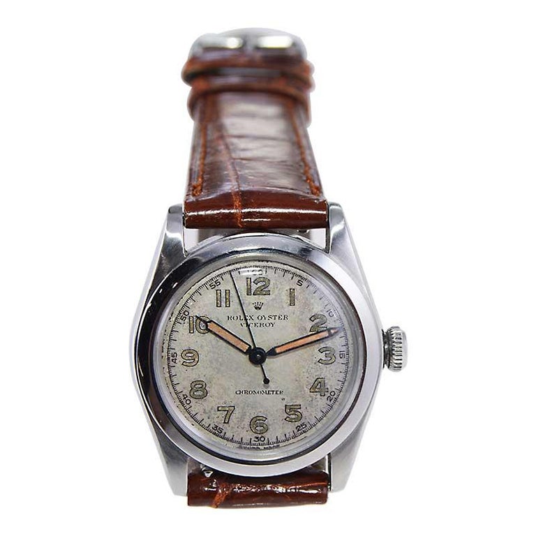 Rolex Stainless Steel Viceroy with Original Luminous Dial from 1941 For ...