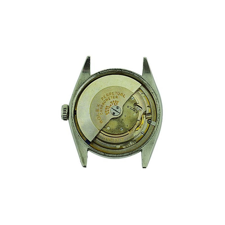 Rolex Stainless Steel with Rare Full Size Bubble Back Movement from ...
