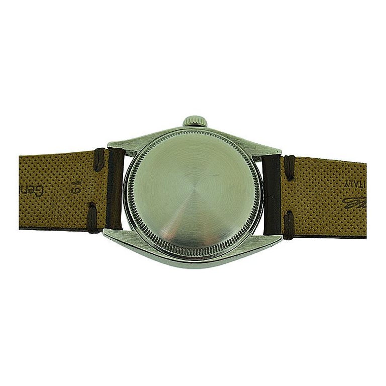 Rolex Stainless Steel with Rare Full Size Bubble Back Movement from ...