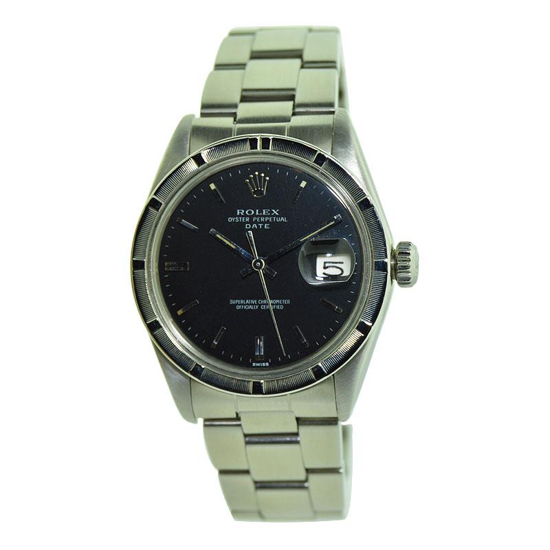 Rolex Steel Mid-Size Oyster with Original Dial and Early Crown from ...