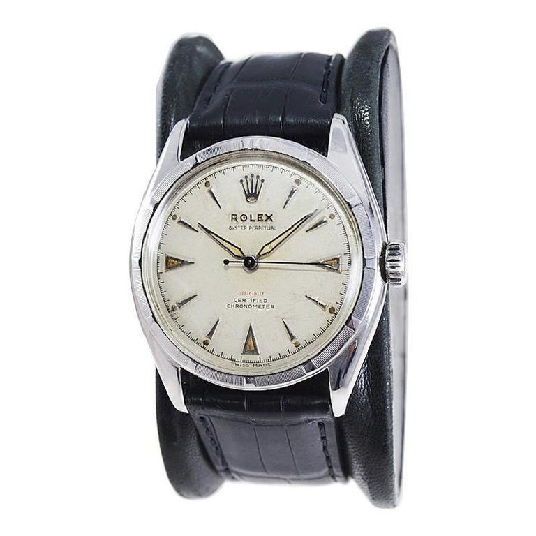 Rolex Steel Rare Super Oyster Model with Original Dial from the Mid ...
