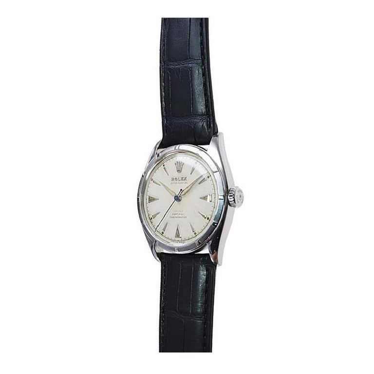 Rolex Steel Rare Super Oyster Model with Original Dial from the Mid ...
