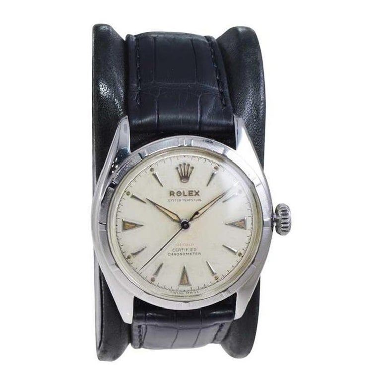 Rolex Steel Rare Super Oyster Model with Original Dial from the Mid ...