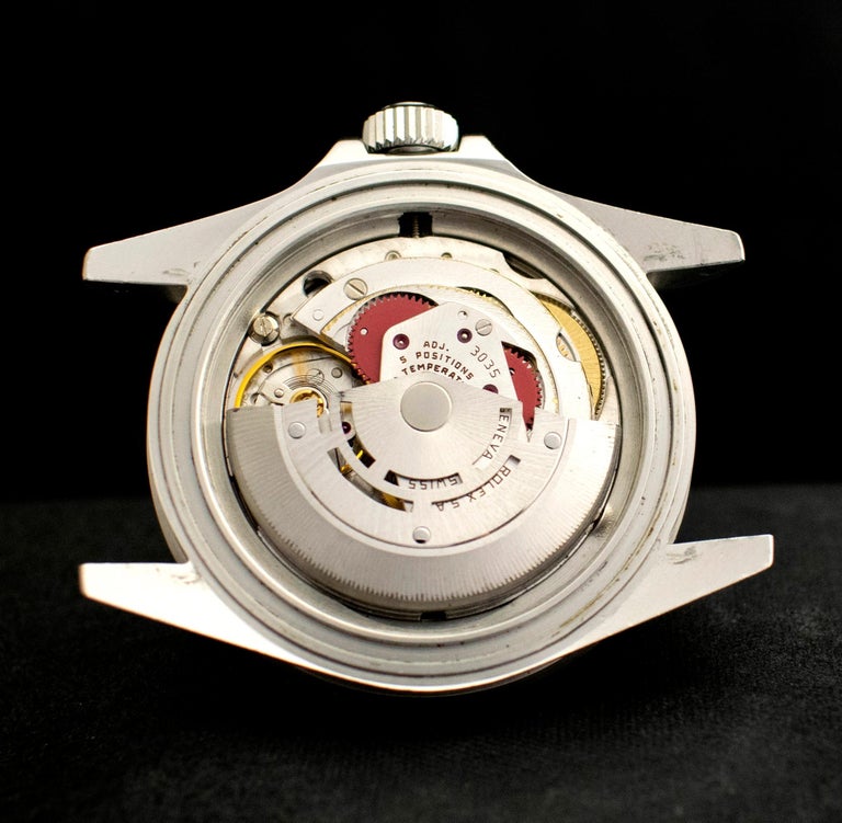 Rolex Steel Submariner Glossy Dial Creamy 16800 Automatic Watch W/Paper ...