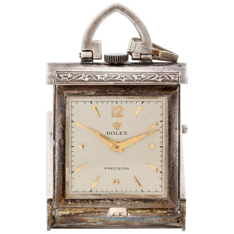 Rolex Sterling Silver Manual wind Purse Watch, Circa 1930s at 1stDibs ...