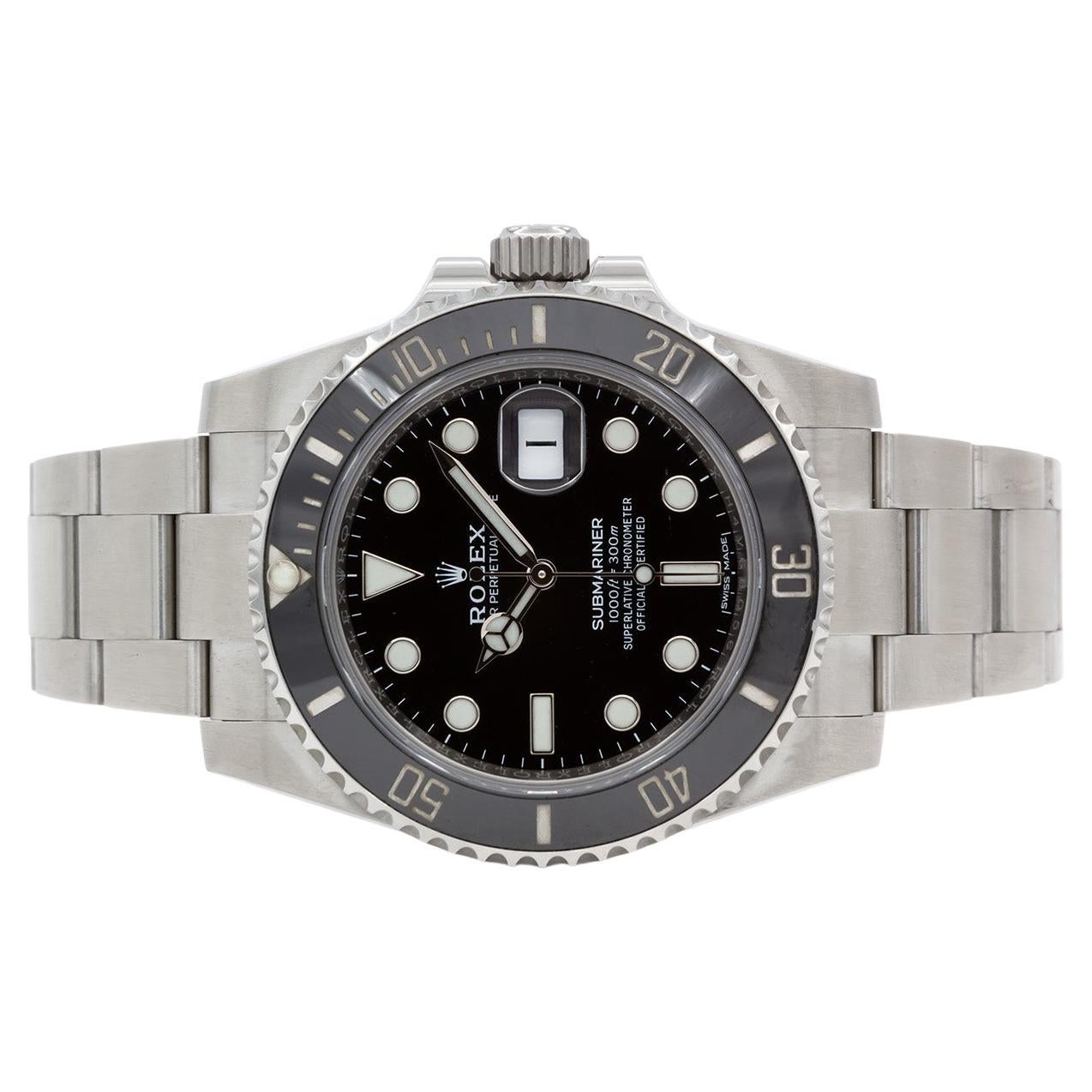Rolex Stainless Steel Submariner Wristwatch Ref 116610 For Sale at 1stDibs