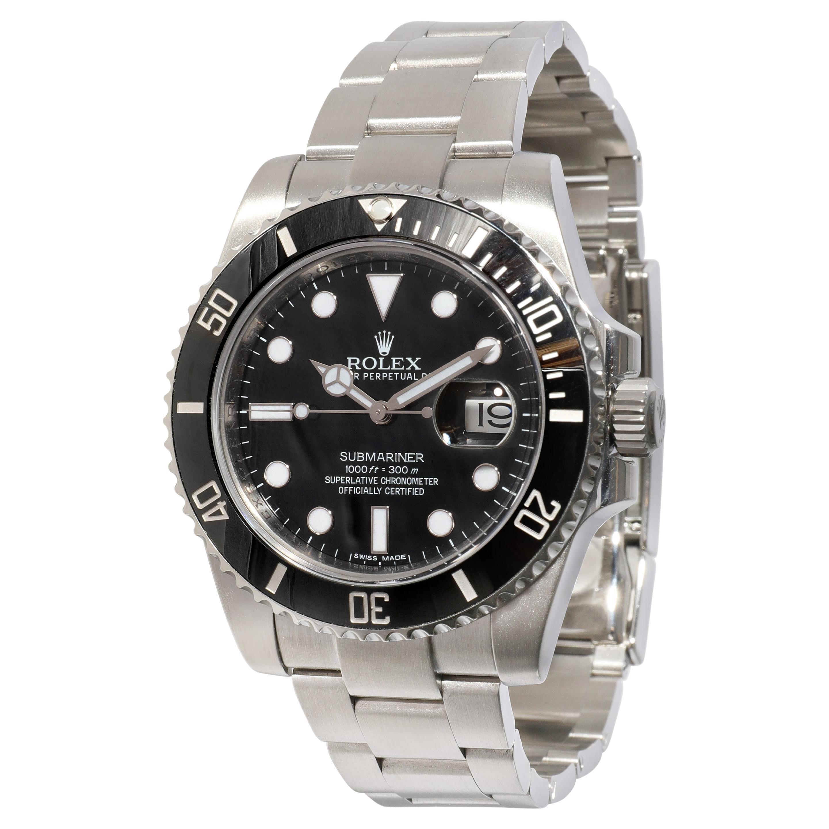Rolex Submariner Men's Stainless Steel Watch 116610 at 1stDibs | pre ...