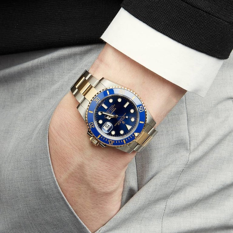 Rolex Submariner 116613LB at 1stDibs | 116618lb, 116613lb on wrist ...