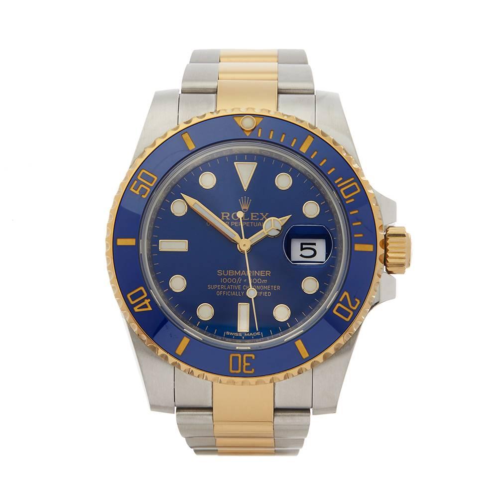 Rolex Submariner 116613LB at 1stDibs | 116618lb, 116613lb on wrist ...