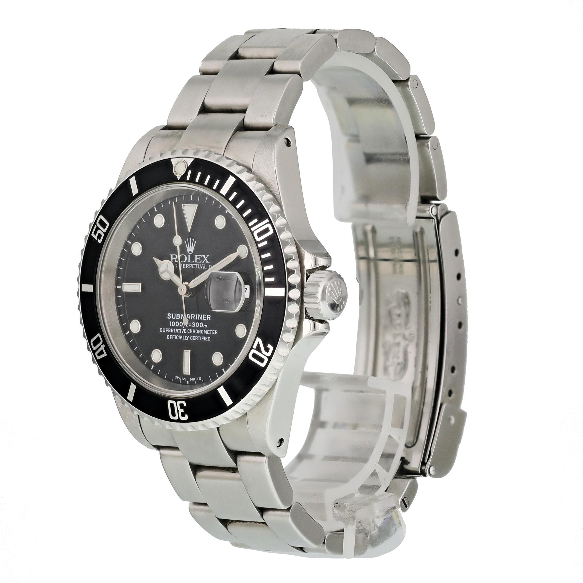 Rolex Submariner 16610 Men's Watch at 1stDibs