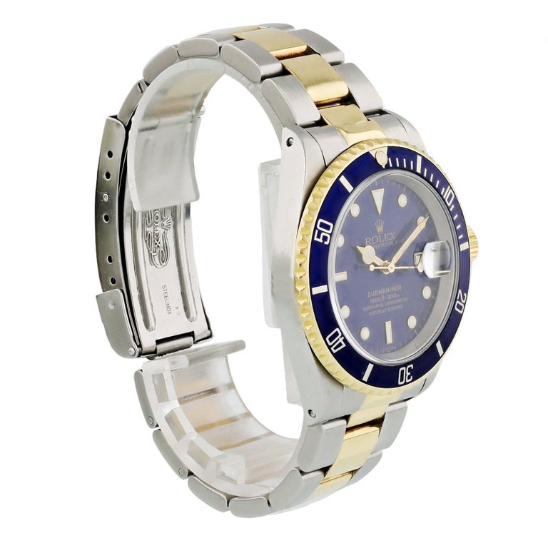 Rolex Submariner 16613 Men's Watch For Sale at 1stDibs