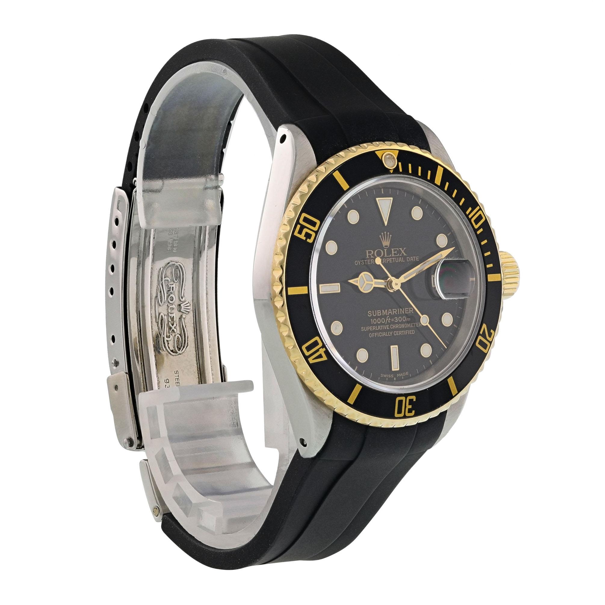 Rolex Submariner 16613 Men's Watch at 1stDibs
