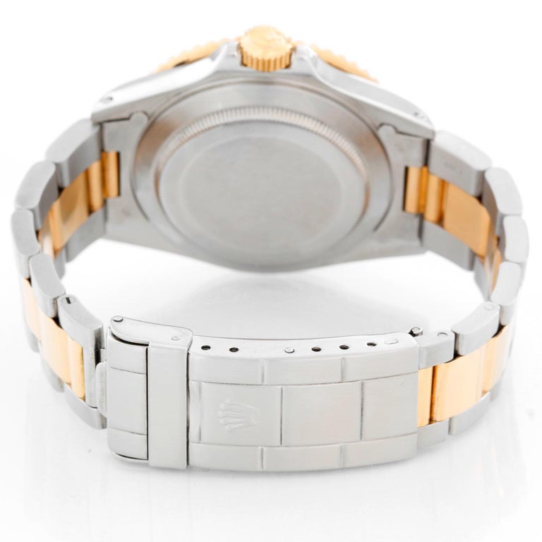 Rolex Submariner 2-Tone Steel and Gold Men's Watch Transitional Model ...