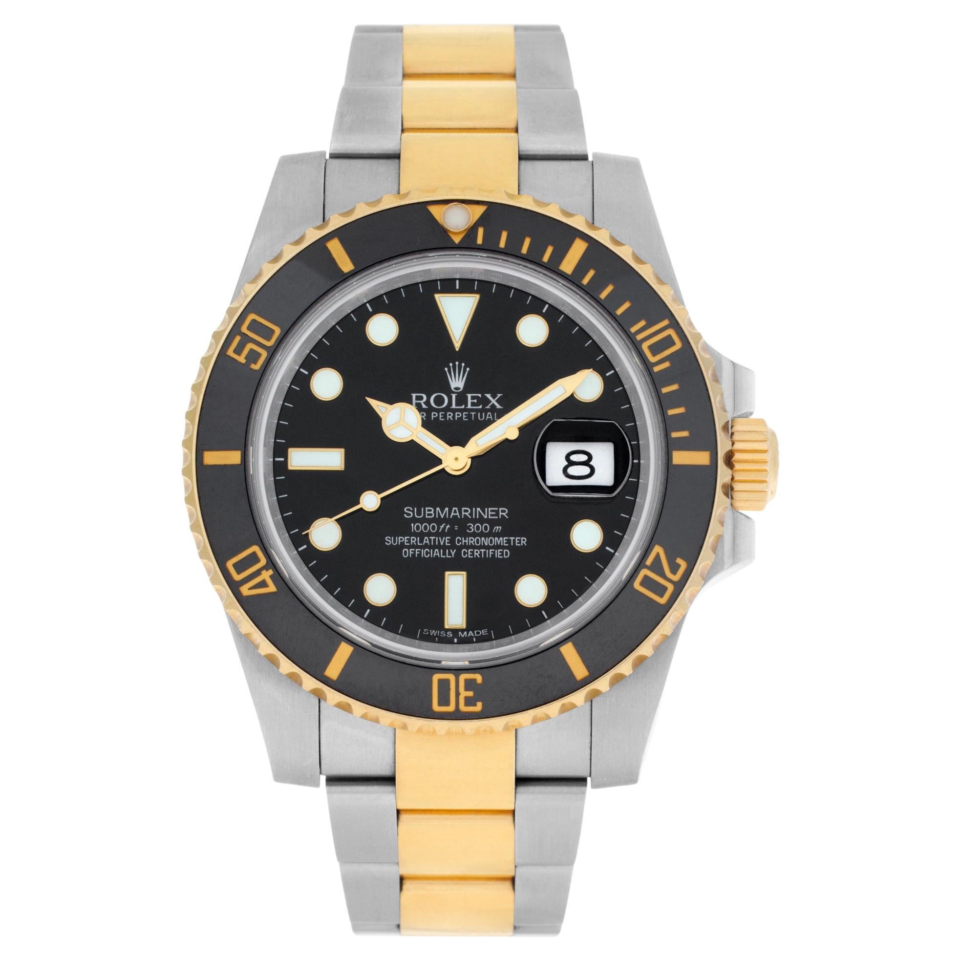 Rolex Submariner 116613, Silver Dial, Certified and Warranty For Sale ...