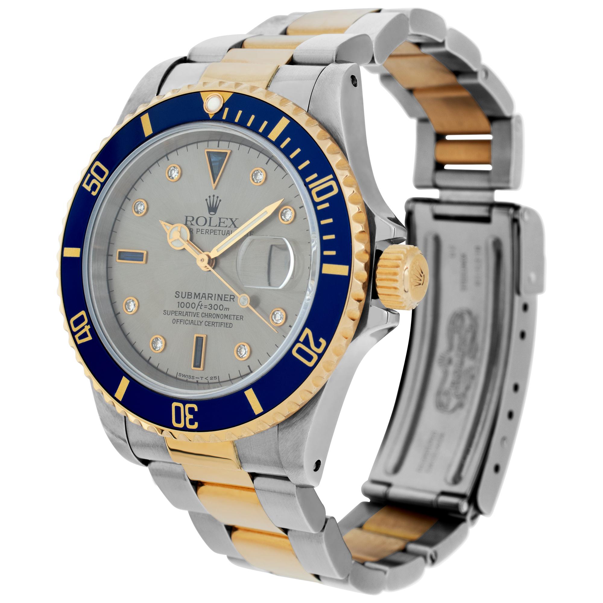 Rolex Submariner 16613 at 1stDibs | rolex submariner surfside, rolex ...