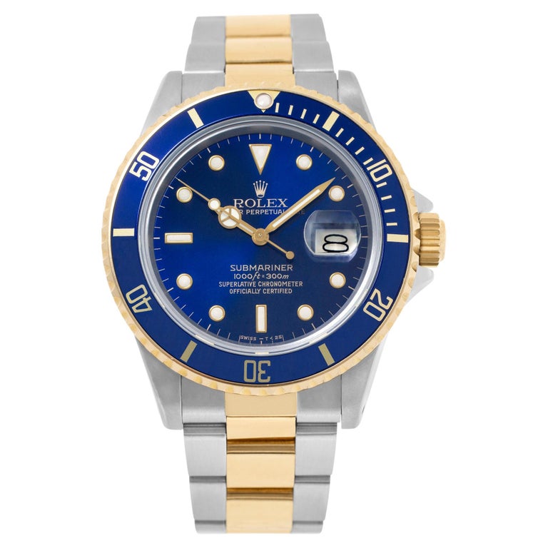 Rolex Submariner 40mm 16803 For Sale at 1stDibs