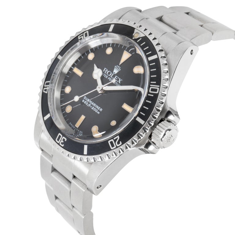 Rolex Submariner 5513 Men's Watch in Stainless Steel at 1stDibs