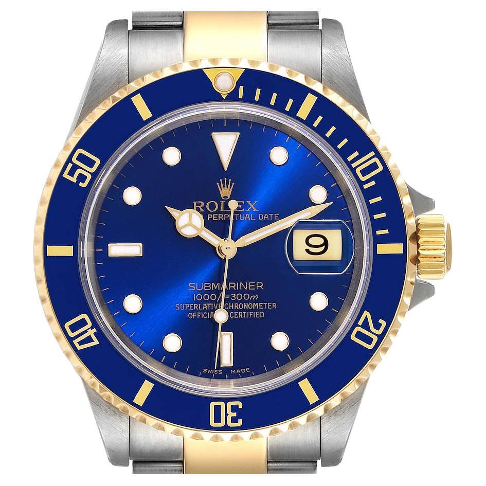 1999 Rolex Submariner Steel and Yellow Gold 16613LB Wristwatch at ...