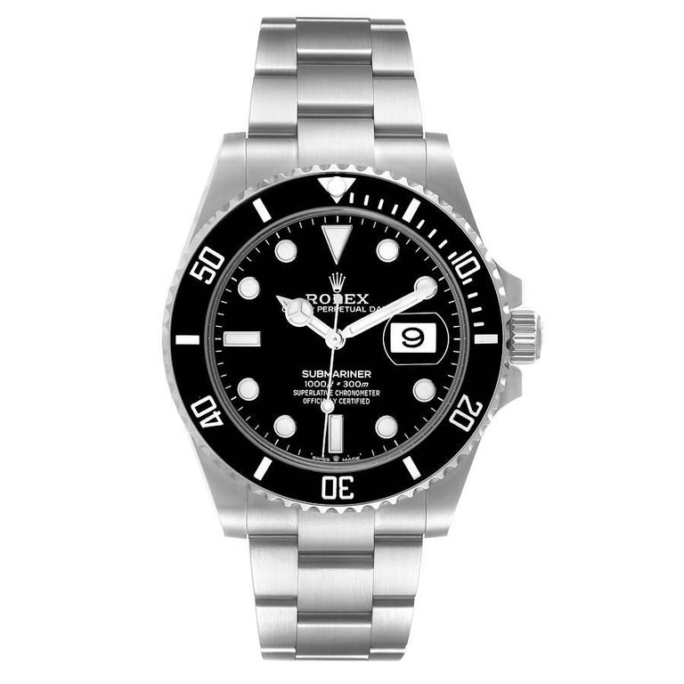 Rolex Submariner Cerachrom Bezel Oystersteel Mens Watch 126610 Unworn ...