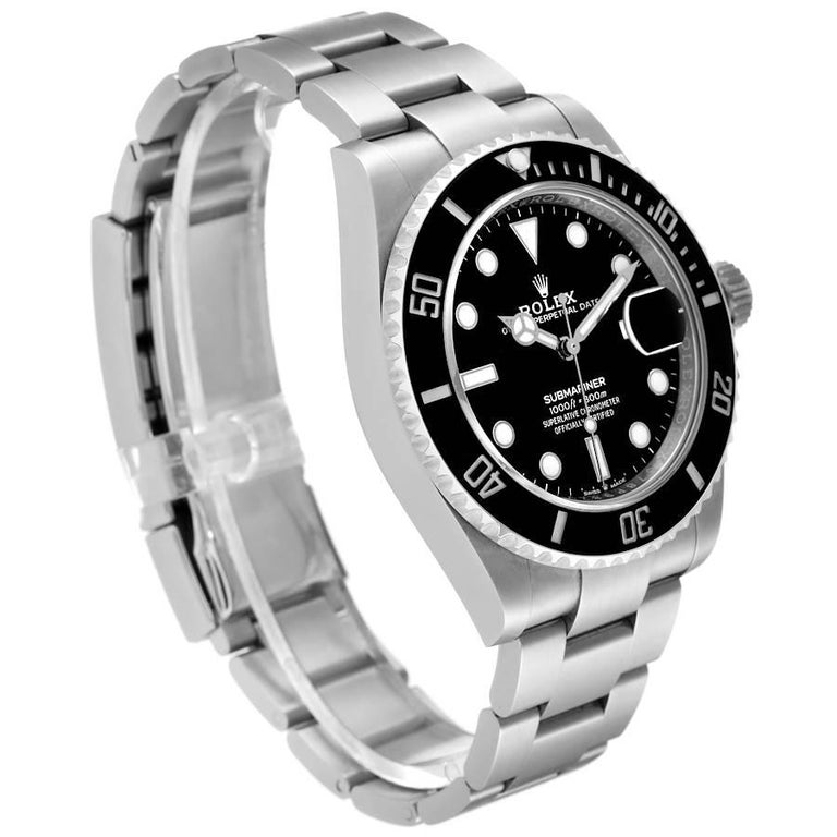 Rolex Submariner Cerachrom Bezel Oystersteel Mens Watch 126610 Unworn ...