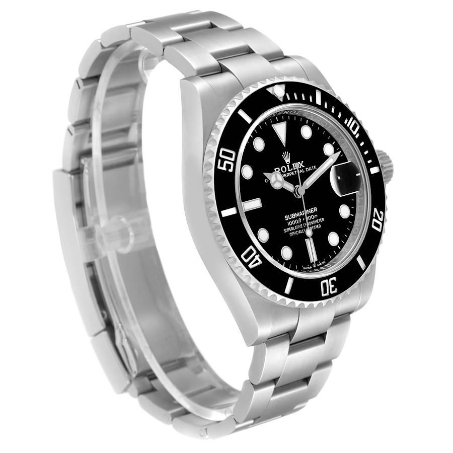 Rolex Submariner Cerachrom Bezel Oystersteel Mens Watch 126610 Unworn ...