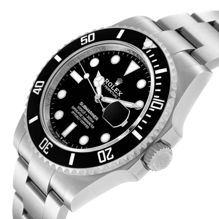 Rolex Submariner Cerachrom Bezel Oystersteel Mens Watch 126610 Unworn ...
